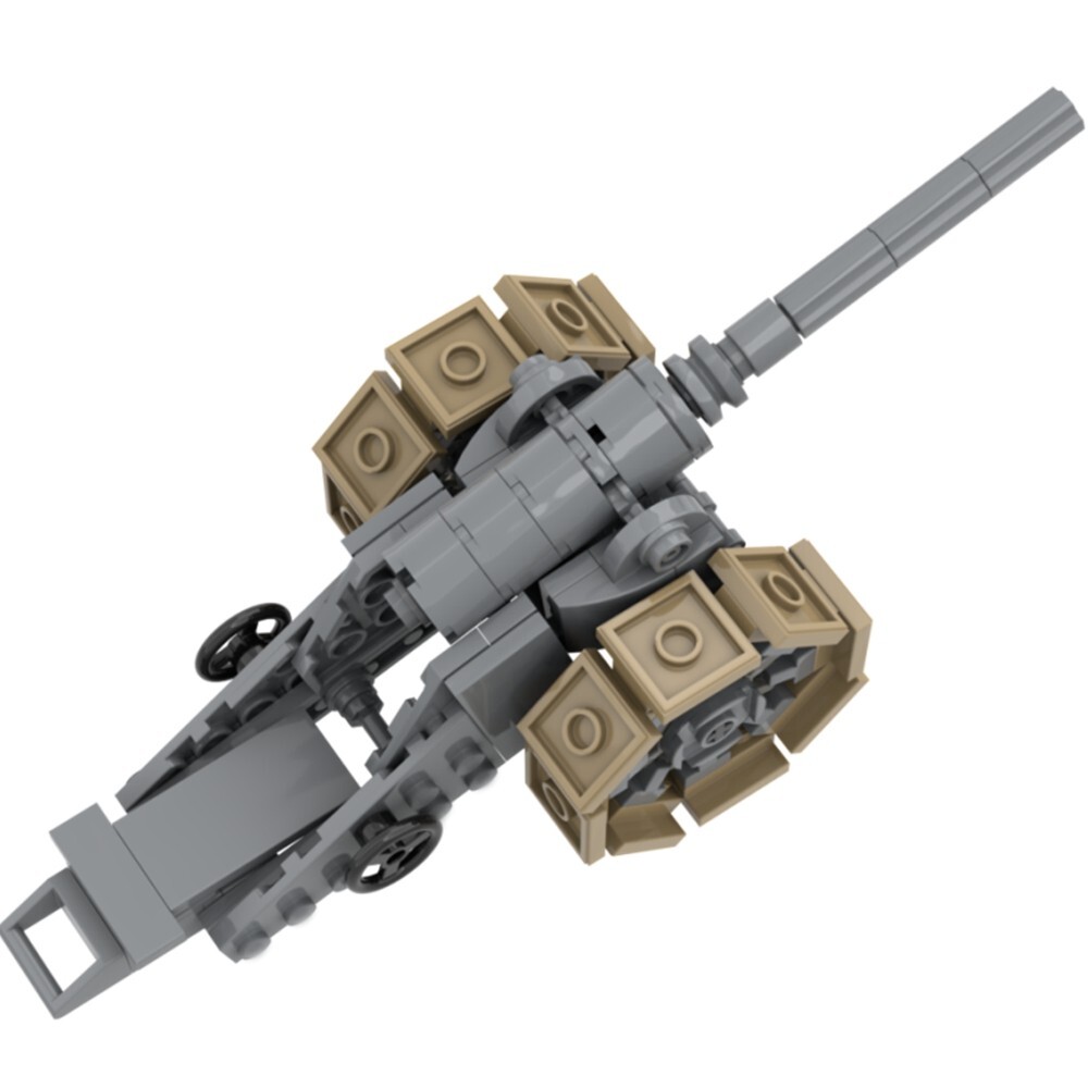 WWI Italian Cannone da 149/35 A Howitzer cannon World War I moc blocks ...