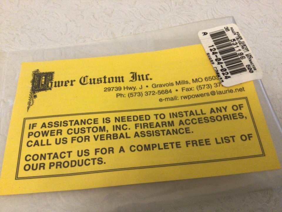 Power Custom Ruger 10/22 & MKll Titanium Sharp Claw Extractor | eBay