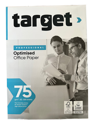 Target Professional Kopierpapier 75g/m² DIN-A3 2500 Blatt Druckerpapier ...