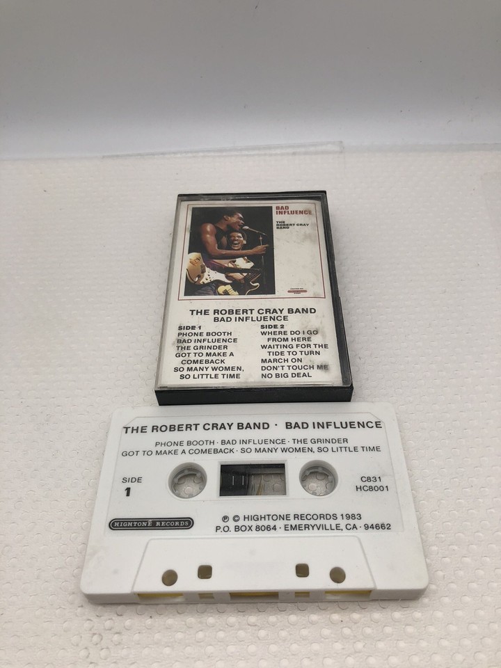 The Robert Cray Band Bad Influence Cassette Tape | eBay