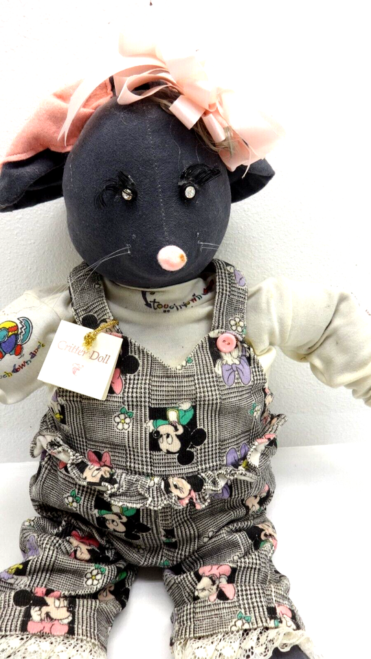 CRITTER DOLL 28" LARGE STUFFED MOUSE SUPER CUTE! | eBay