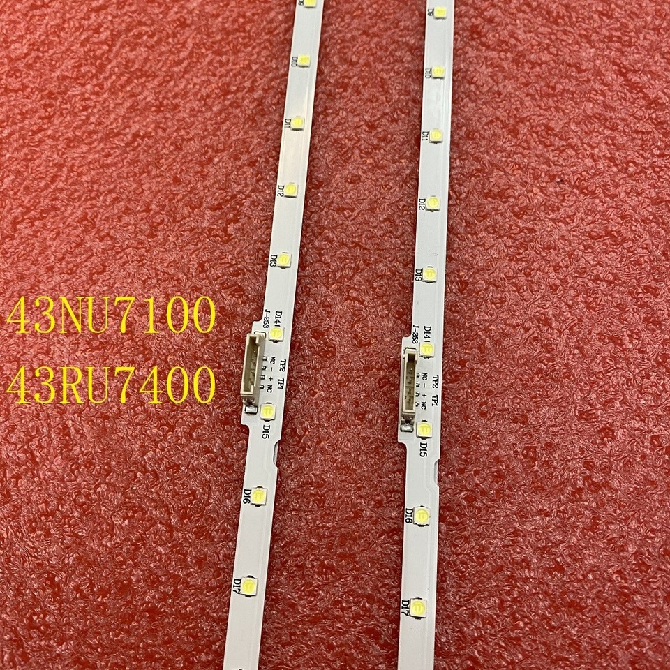 LED Strips(2)For BN96-45954A UN43NU7100F UN43NU6900F LM41-00796A BN61 ...