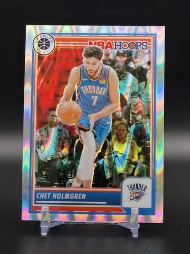 2023-24 Panini NBA Hoops Premium Stock Chet Holmgren Seismic #38 ...