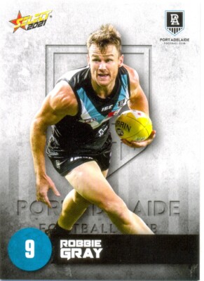 2021 AFL Select Footy Stars Common card 127 Robbie Gray - Port Adelaide ...