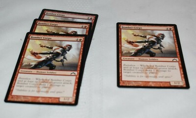 MTG card: 4x Bomber Corps, Red Common Creature from Magic 2013 | eBay