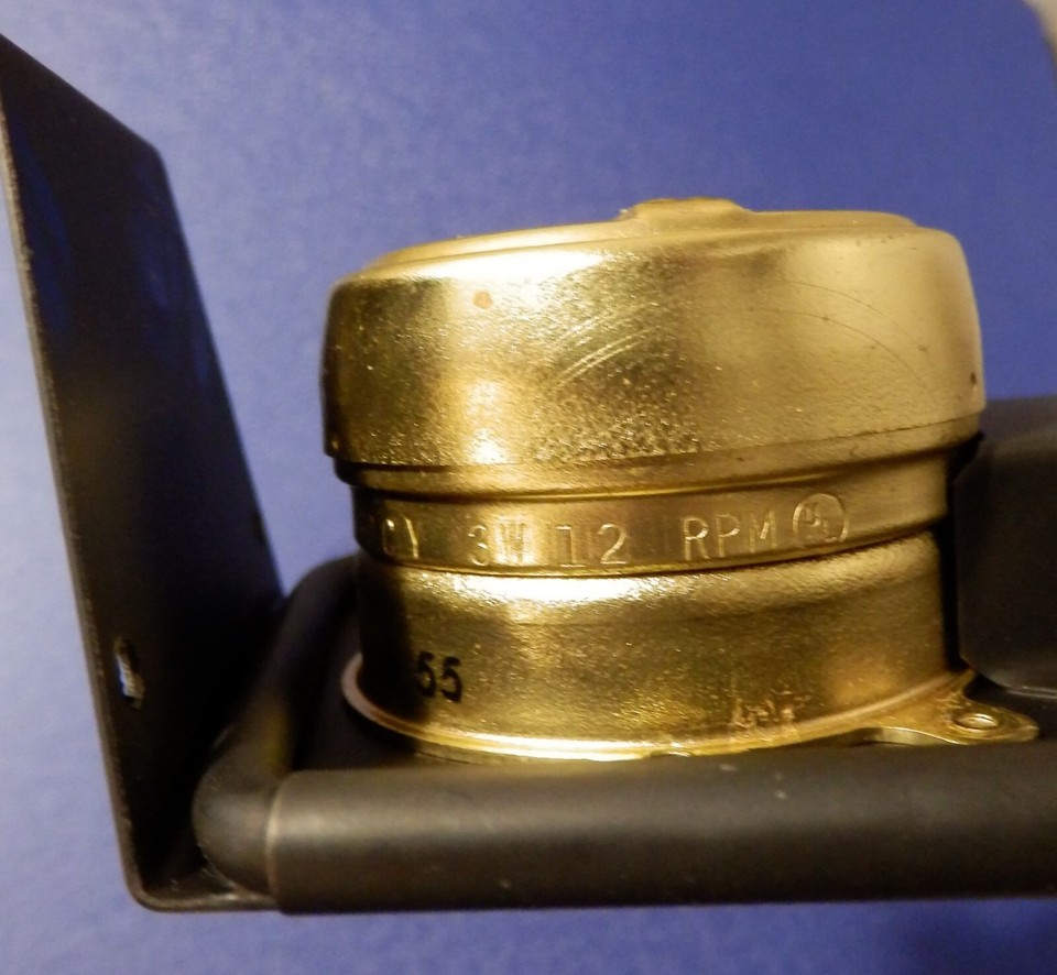 SYNCHRON 610, 60 CY Electric Motor 110V 3W, 12rpm, 6-55, Stand-NOS for ...