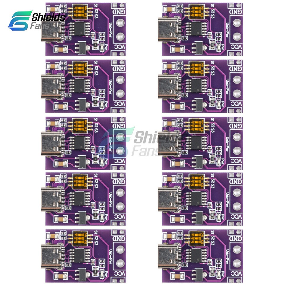 10PCS Detector PD3.0 to DC Scam Charge Trigger USB-PD QC AFC Power ...