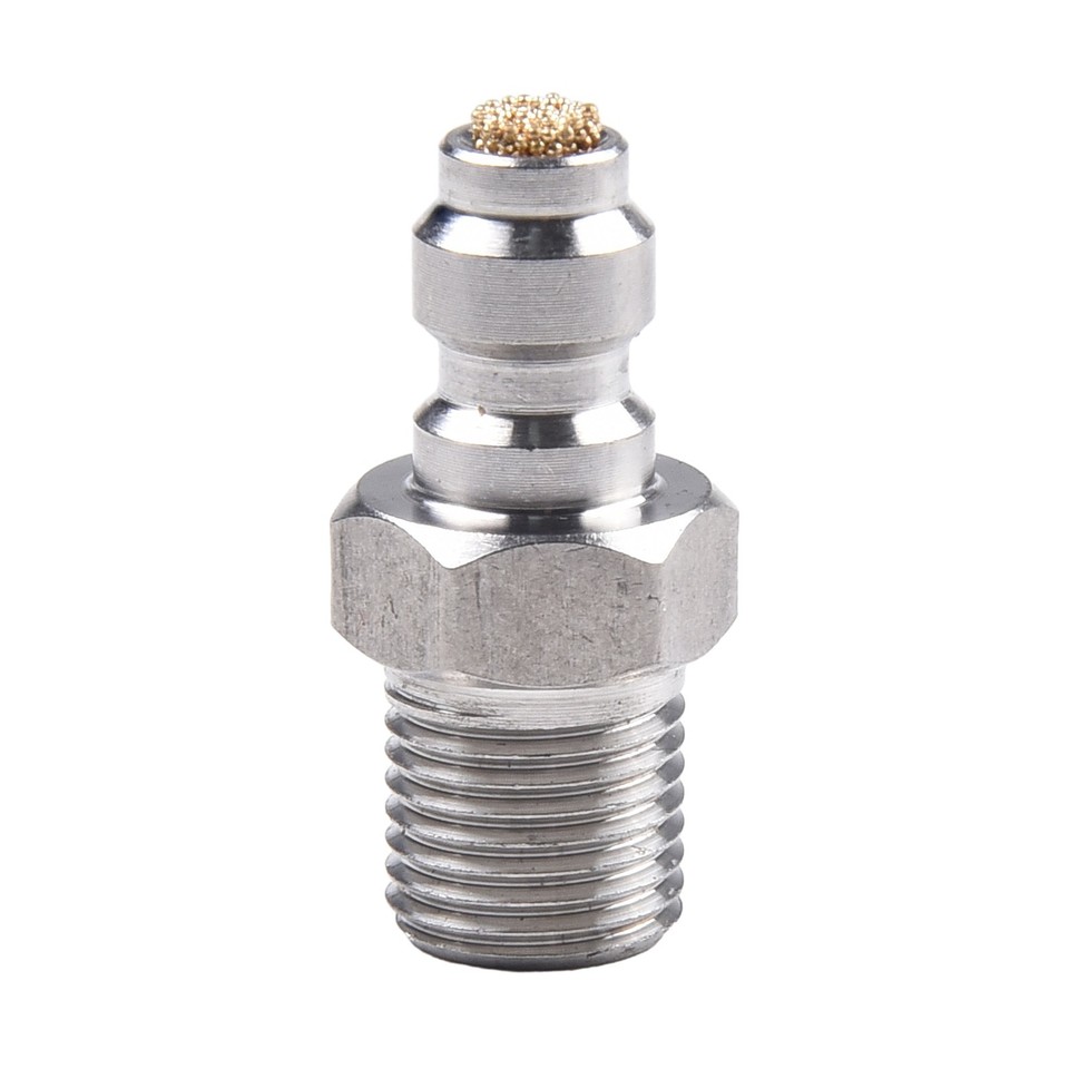 Stainless Steel Male Connector 8MM Threaded Valve for High Pressure Use ...