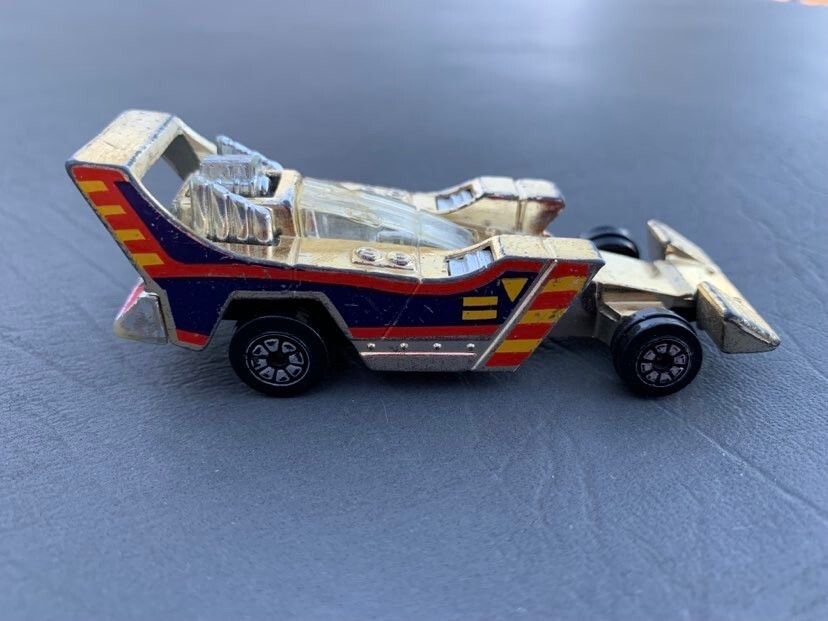 Vintage Kenner Fast 111S Diecast Metal Pipe N Hot 1981 Yellow Tampo ...