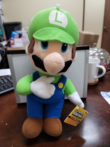 Super Mario Bros. 'Luigi' 13" Plush Doll.new | eBay