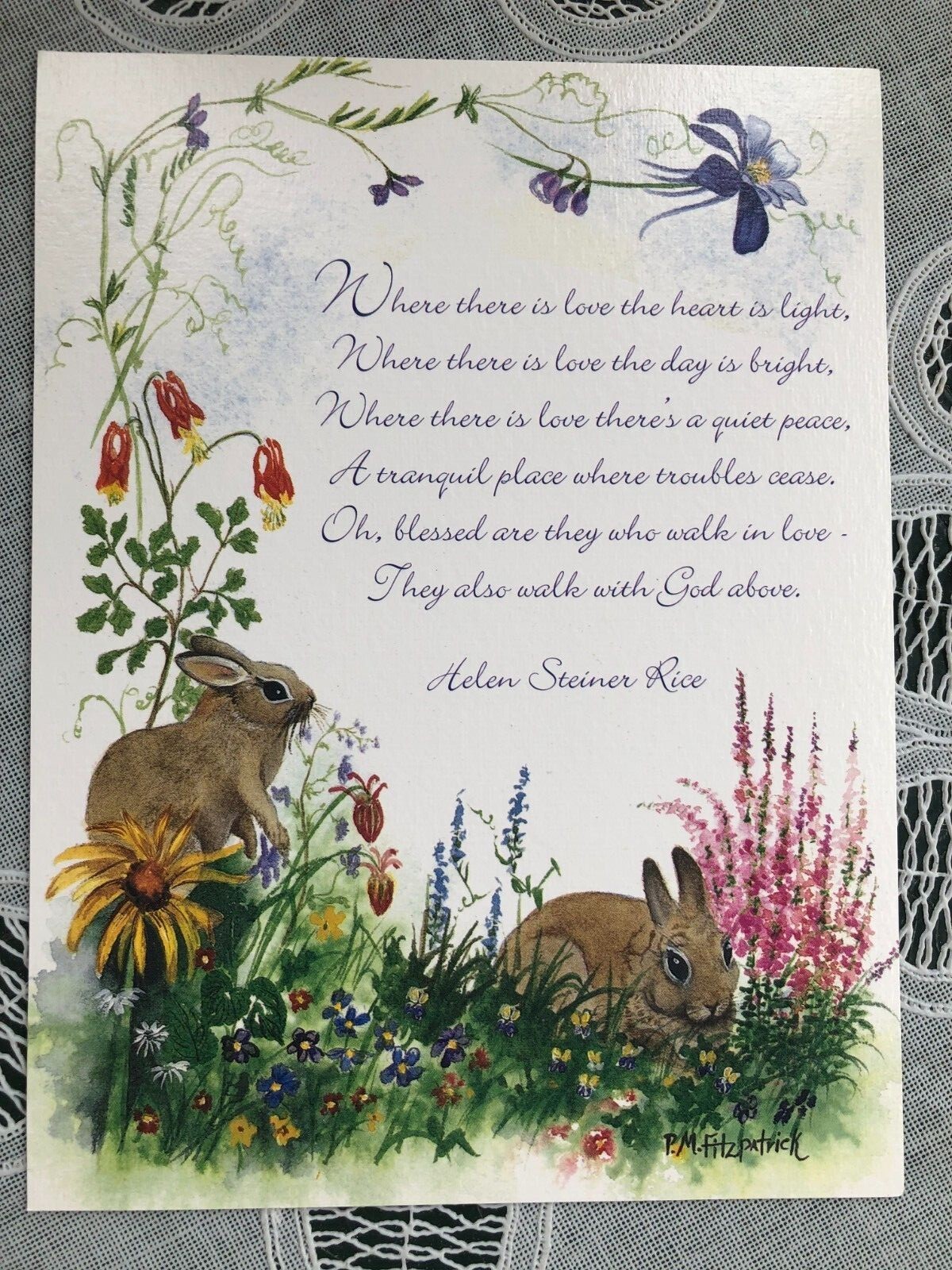 ASSORTED GREETING CARDS - HELEN STEINER RICE VERSES - ENCOURAGEMENT-YOU ...