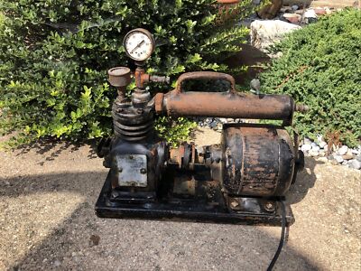 DeVilbiss Air Motor Drive Ge Motor vtg Compressor Spray Electric ...