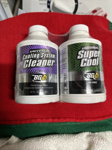 BG Universal Cooling System Cleaner + BG Universal Super Cool NEW PN ...