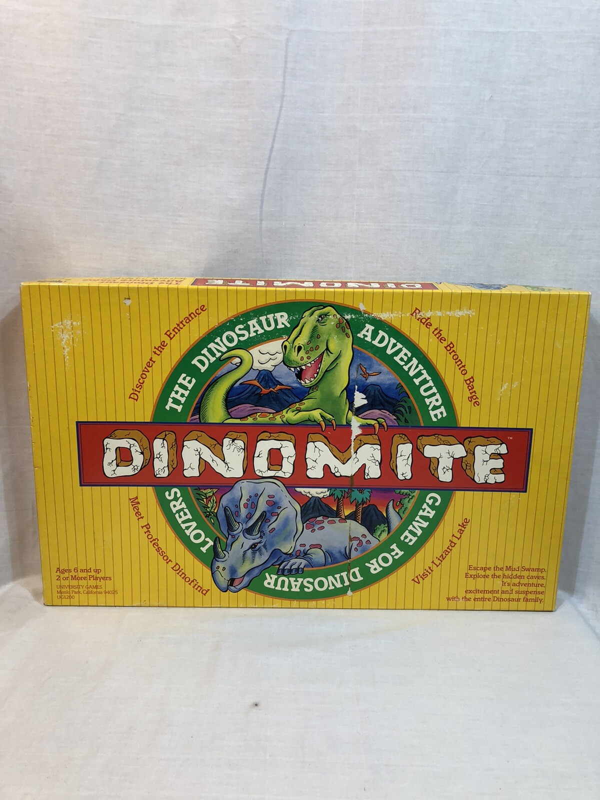 Dinomite Board Game The Dinosaur Adventure Game For Dinosaur Lovers ...
