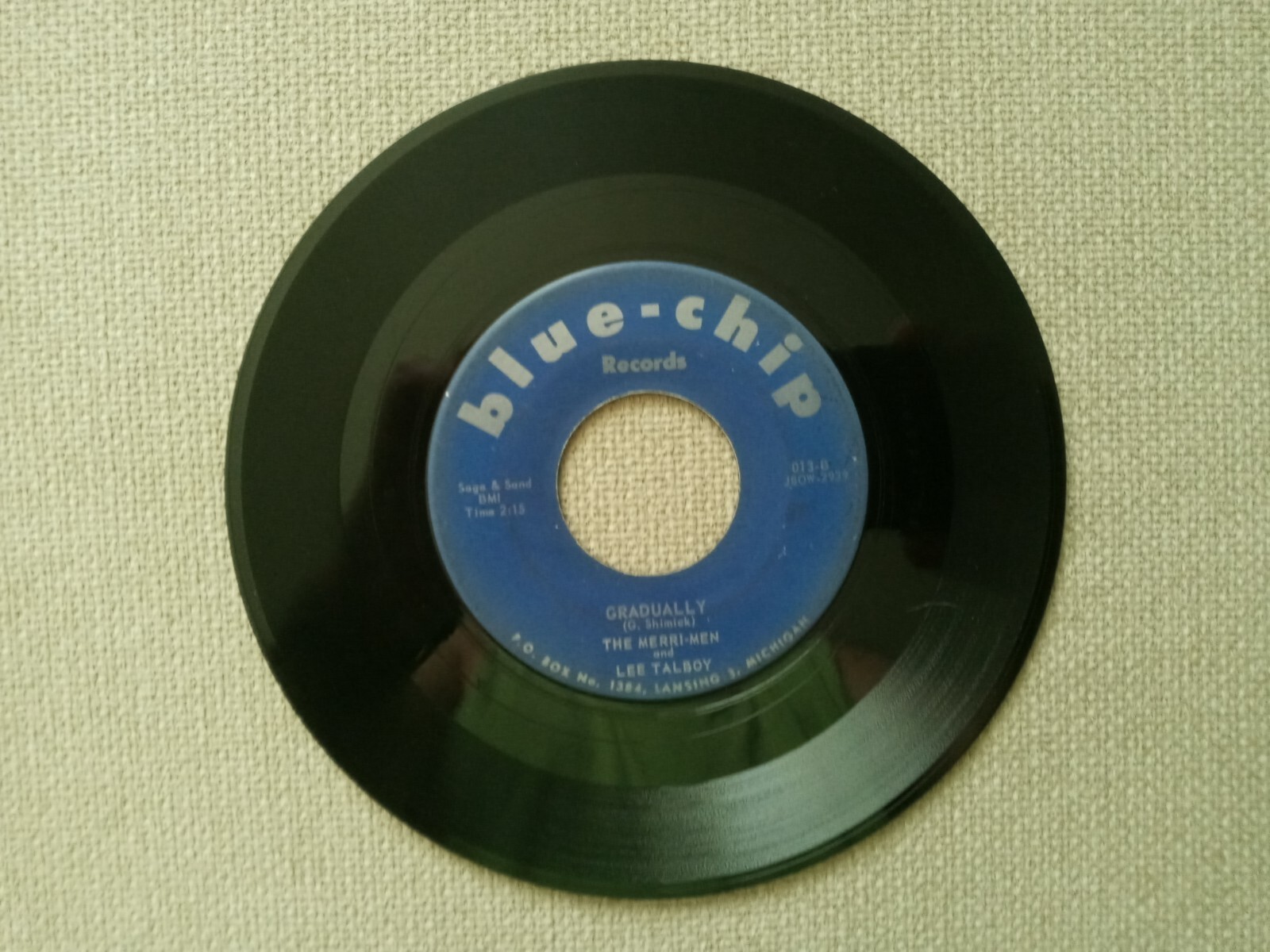 MERRI-MEN What's It All About / Gradually BLUE CHIP 013 (1957) 45rpm | eBay