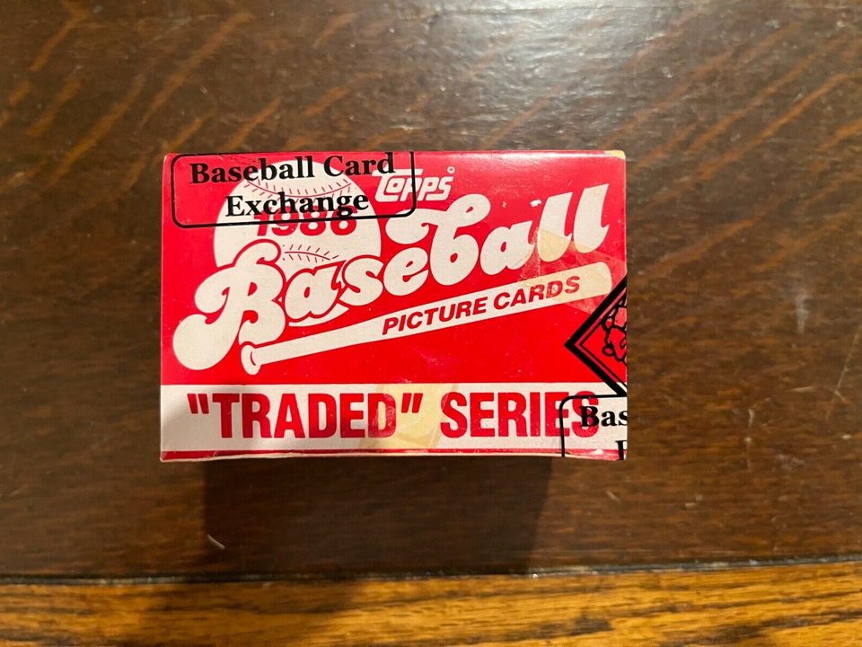 1986 Topps Traded Baseball Set BBCE Wrapped FASC (From A Sealed Case ...