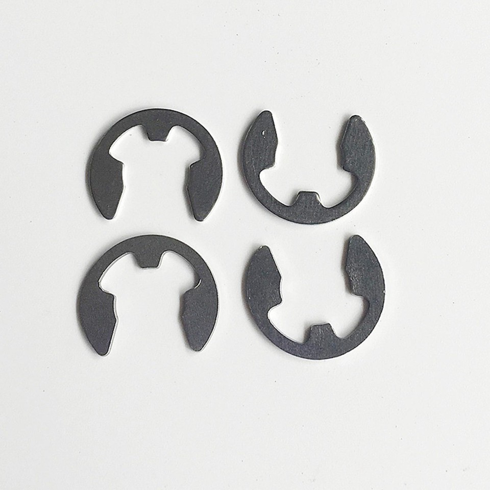 120Pcs Stainless Steel E-Clip Retaining Assortment Kit 1.5mm to10mm ...