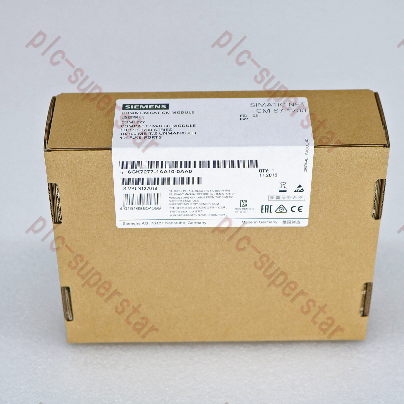 NEW SIEMENS 1PC In Box 6GK7277-1AA10-0AA0 6GK7 277-1AA10-0AA0 1 year ...