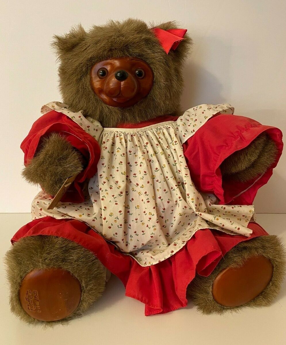 Vintage Robert Raikes Original 1985 Raikes Bear Rebecca Vintage Robert Raikes Original 1985 Raikes Bear Rebecca