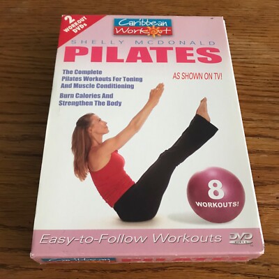 Caribbean Workout Shelly McDonald Pilates DVD 2-Disc Set Fitness ...