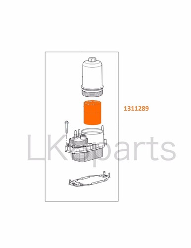 Land Rover LR3 LR4 Range Rover Sport Diesel V6 Cooler Oil FIlter ...