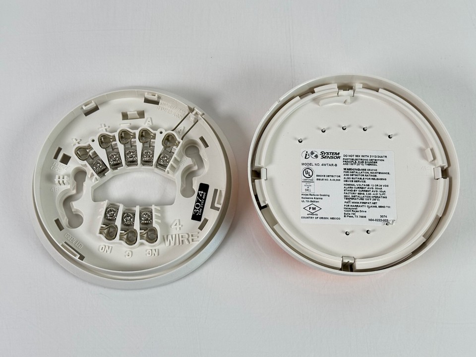 System Sensor 4WTAR-B Photoelectric i3 Series Smoke Detector ...