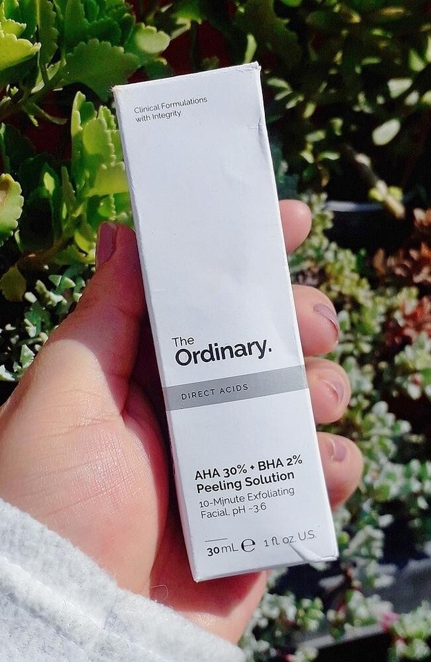 The Ordinary Peeling Solution AHA 30% + BHA 2% Authentic - 30mL *NEW IN ...