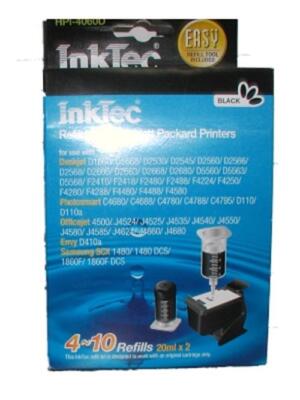 Suitable For HP901 Black Cartridge, InkTec Refill Kit | eBay UK