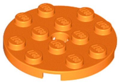 Lego 60474 x3 Plate 4x4 Orange Friends 41433 City 60228 Creator new ...