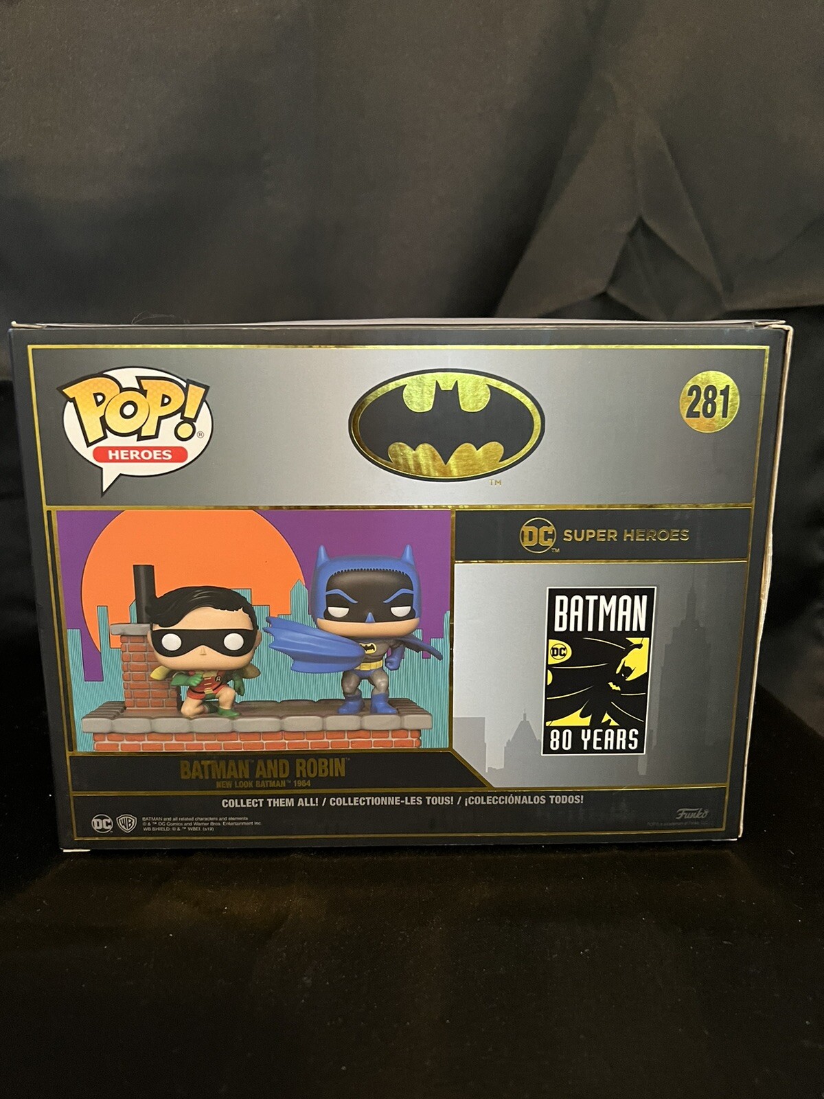 Funko Pop Batman & Robin New Look Batman 1964 #281 | eBay