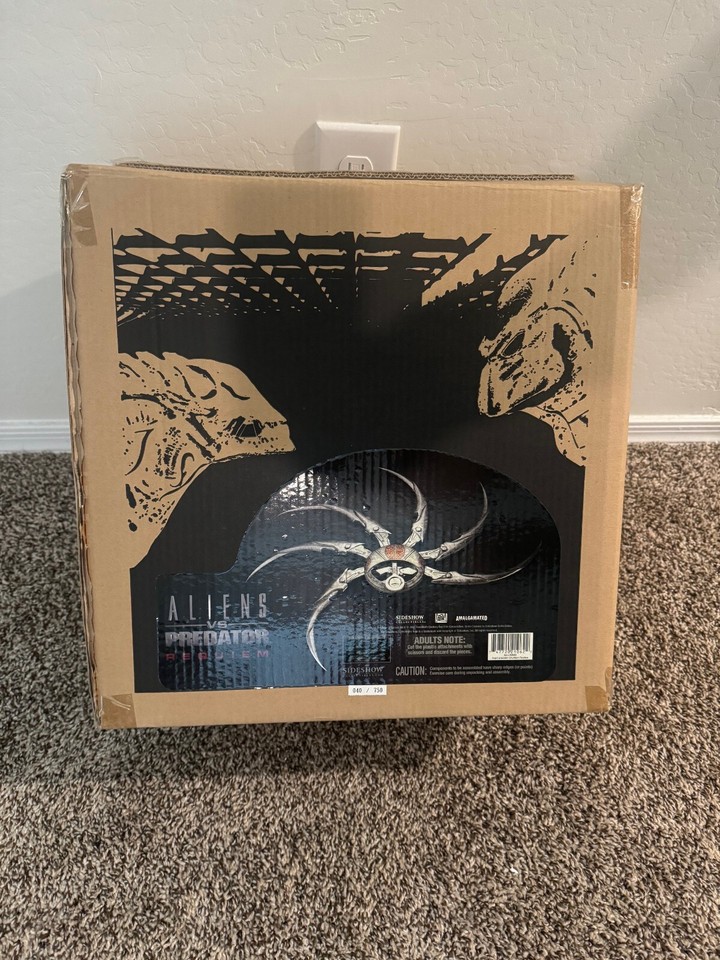 ALIEN VS PREDATOR REQUIEM SIDESHOW COLLECTIBLES SHURIKEN 1:1 SCALE RARE ...