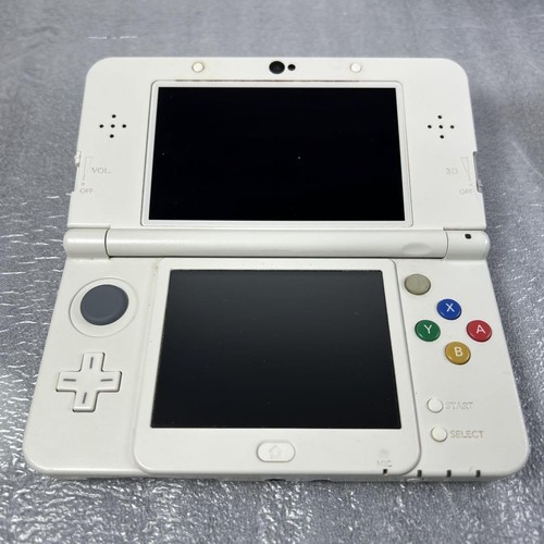 Nintendo New 3DS Console with Charger AC Adapter Hard Case Set Tested ...