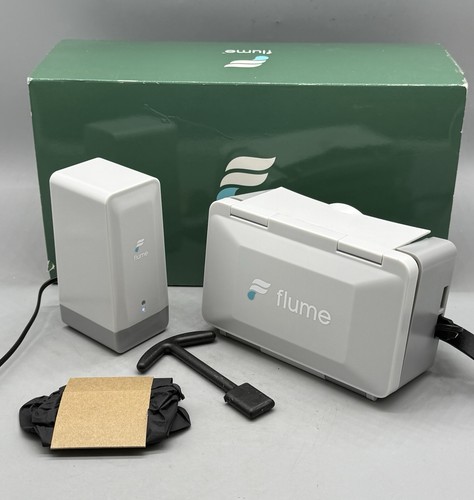 Flume 2 Wireless Smart Home F2200 Water Monitor & F2100 Water Leak ...