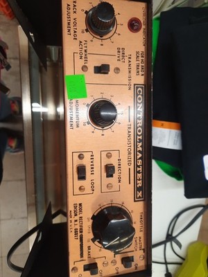 MRC HO/N Scale Controlmaster X 120V Hobby Train Transformer Power Pack ...