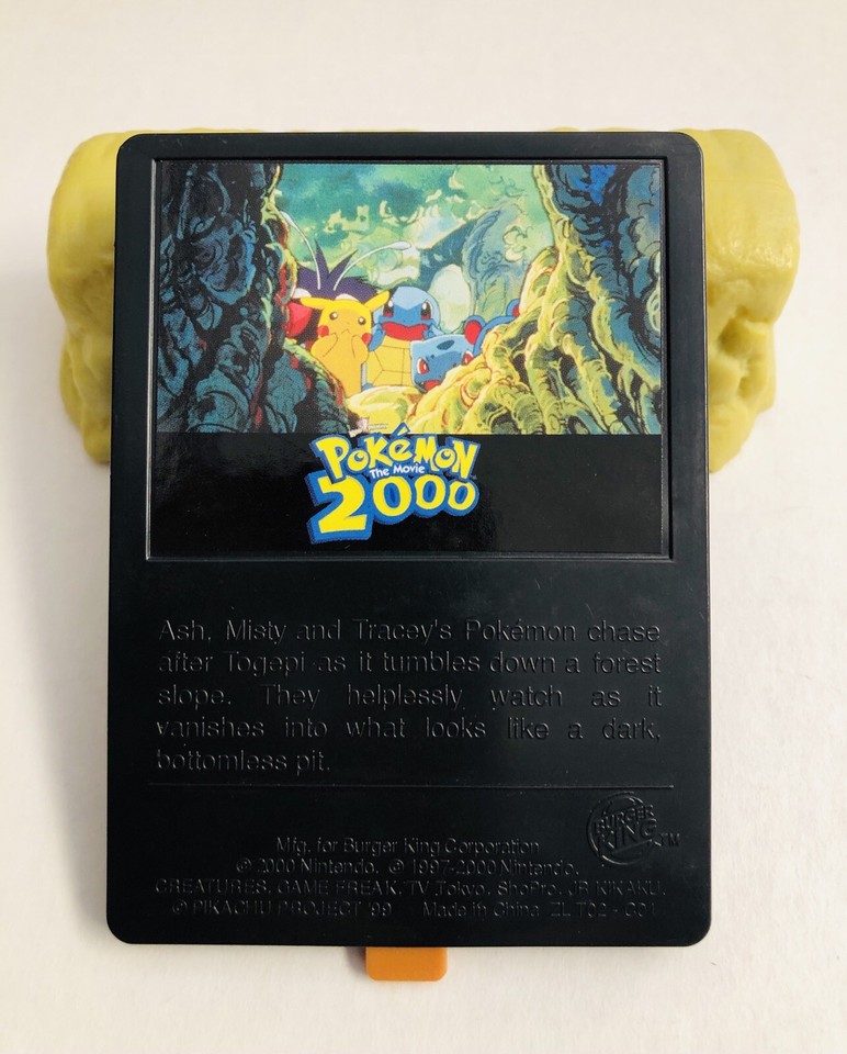 2000 Burger King - Pokemon the Movie 2000 Marowak w/ Moving Arm ...