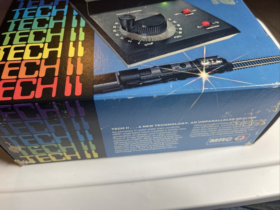 MRC Tech II Railpower 1400 HO/N DC Powerpack Hobby Transformer Model ...