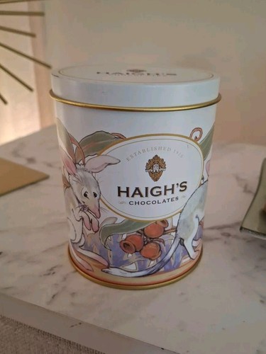 Collectable Haig's Chocolate Small Easter Tin -Bilbys- 2008 | eBay