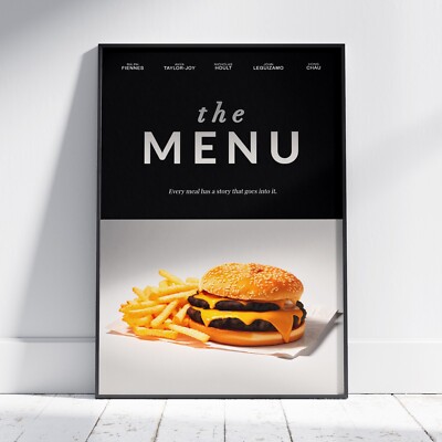 The Menu Movie Poster (24x36in) - The Cheeseburger | eBay