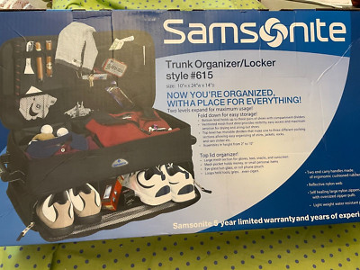 Samsonite Trunk Golf Organizer/Locker Style #615 Brand New In Box ...