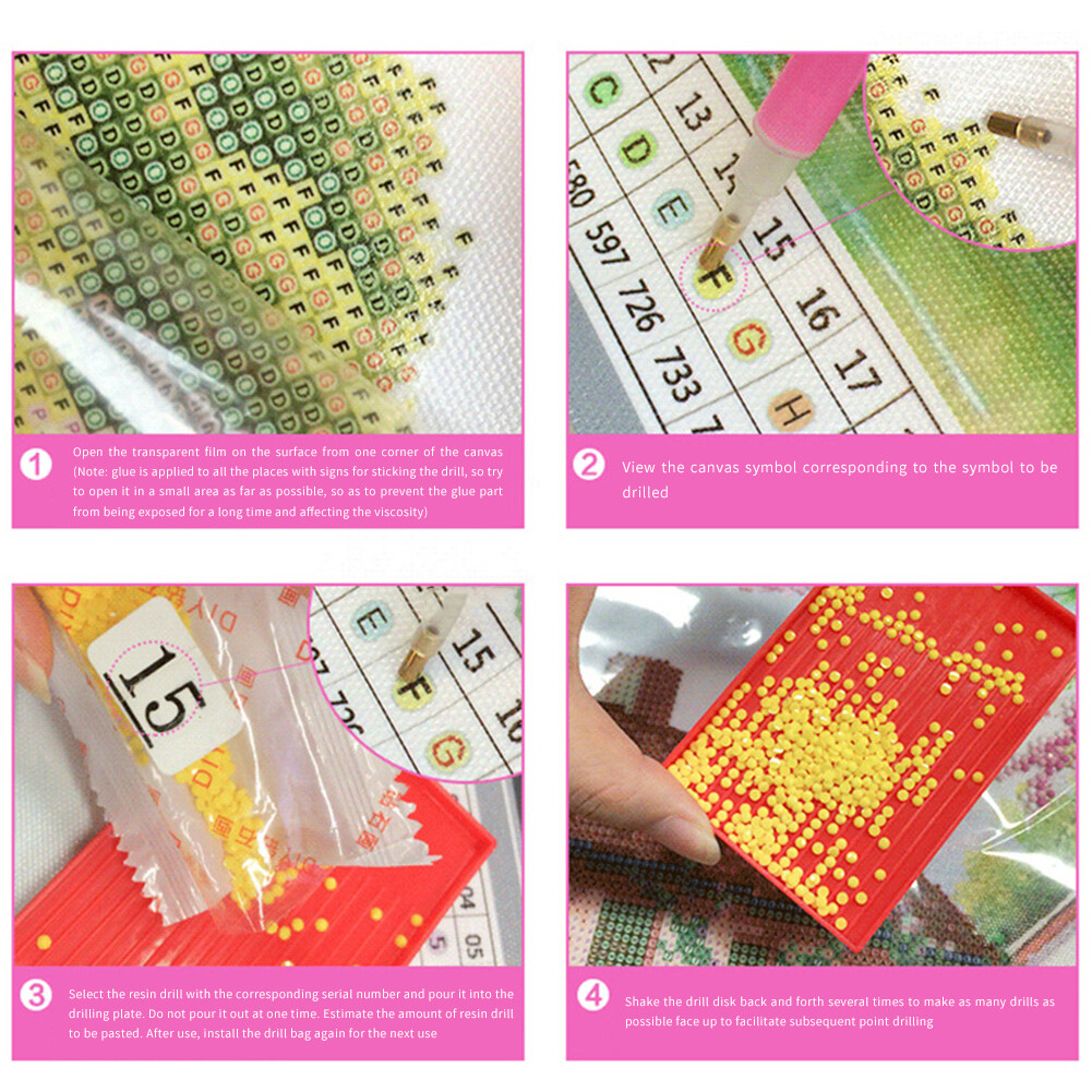 10x Resin Drilling Mud DIY Diamond Painting Handcraft Rhinestone ...