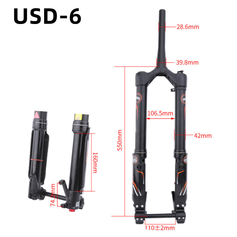 DNM USD-6 USD-6S FAT 26/27.5 Inch 15x150MM MTB Suspension Front Fork ...