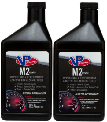 2 PACK VP Racing M2 Unscented Top/Upper End Methanol/Alcohol Fuel Lube ...