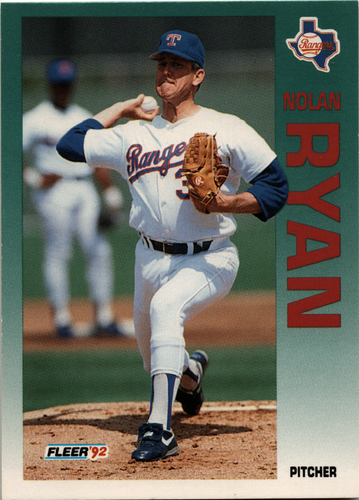 1992 Fleer Nolan Ryan HOF #320 NM-MINT | eBay