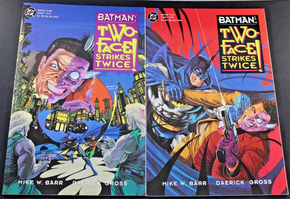Prestiege Batman Two-Face Strikes Twice! Flip Books 1 & 2 Parts 1 & 2 ...