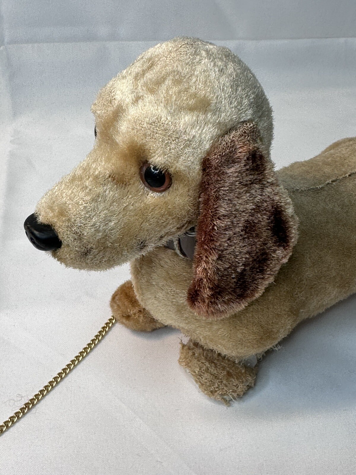 Vintage Toy Dog Dacshund on Leash Battery Operated Not Working Japan ...