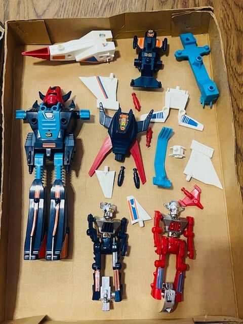 Giant Acroyear Micronauts Action Figure Vtg Robot 1977 Mego Set Box ...