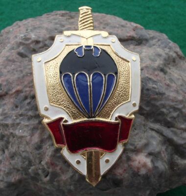 Soviet Union Russian Airborne Forces Parachute Army Black Bat Logo Pin ...