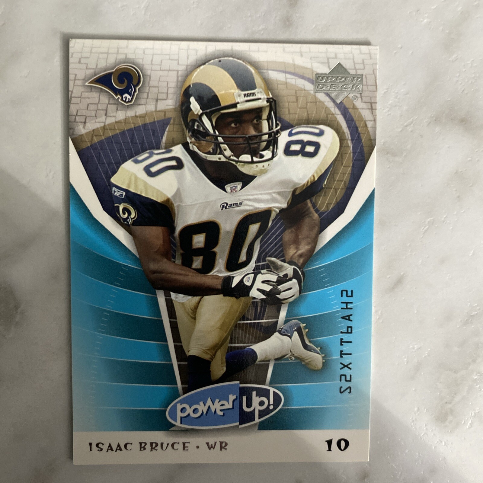 2004 Upper Deck Power Up #91 Issac Bruce, St. Louis Rams | eBay