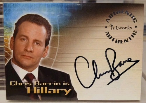 Lara Croft Tomb Raider the Cradle Of Life Chris Barrie A2 Autograph as ...