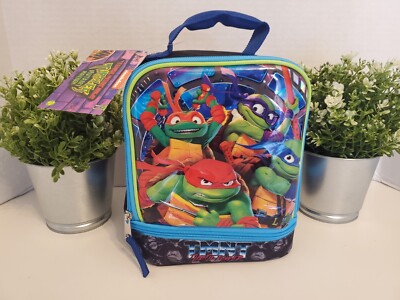 Teenage Mutant Ninja Turtles Nickelodeon Kids Insulated Lunch Box 🐢🍕 ...